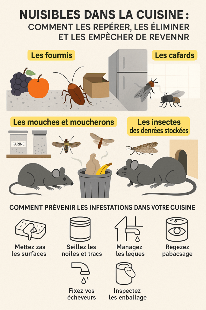 Nuisibles dans la cuisine : identifier, prévenir, éliminer | Hamelin.info