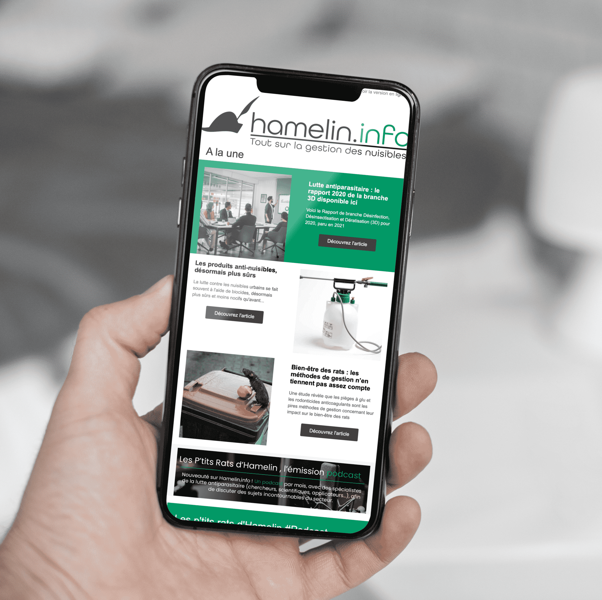 Inscription Newsletter | Hamelin.info